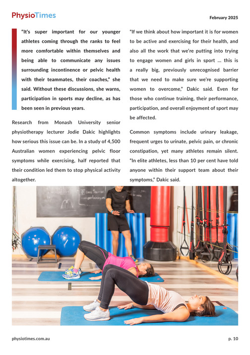 HealthTimes - PhysioTimes February 2025 - Page 10