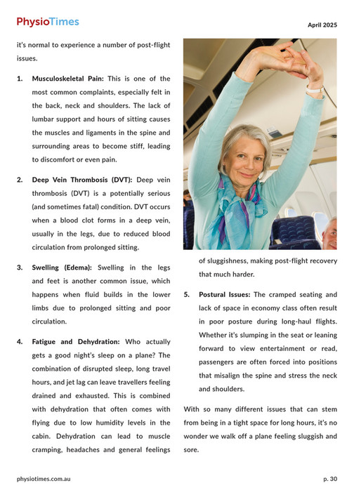 HealthTimes - PhysioTimes April 2025 - Page 30